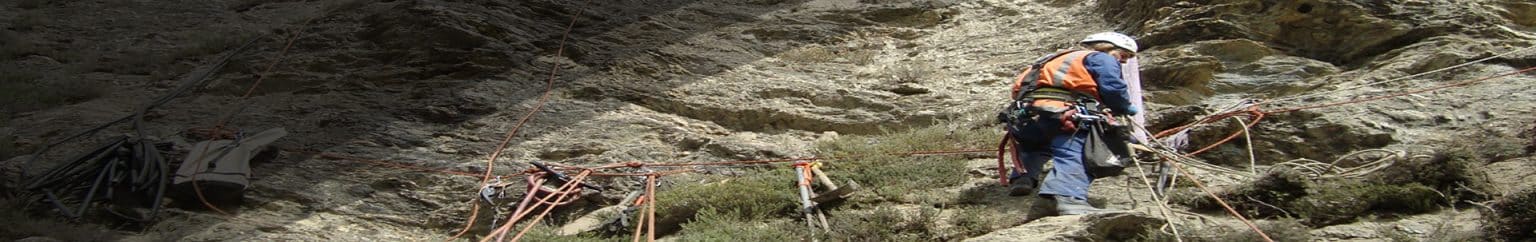 Rope Access Services for Geotechnical | Rope Access Solutions